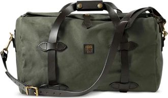 Filson twill duffle luggage bag - Vert