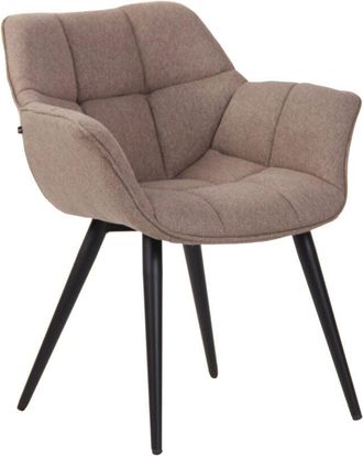 Clp Chaise de restauration Roseville Tortora, tissu