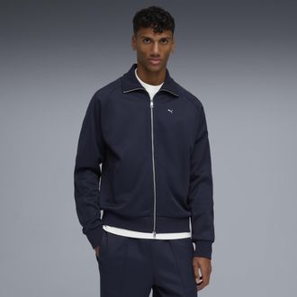 Puma Veste de surv&ecirc;tement T7 Homme, V&ecirc;tements, Bleu, XXL