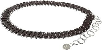 Paco Rabanne Femme, Accessoires, Brun, Taille: ONE Size Coin Link Belt