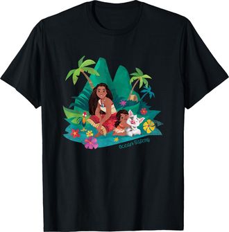Disney Moana 2 Ocean Sisters & Pua Tropical Island Trio T-Shirt