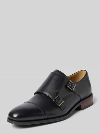 Carl Gross Schuhe aus echtem Leder mit Logo-Pr&auml;gung Modell Ulli