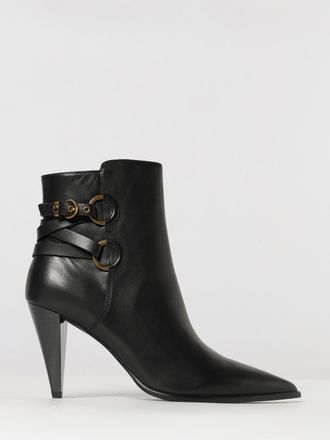 Pinko Bottines Vane en cuir lisse &agrave; talon aiguille et bout pointu