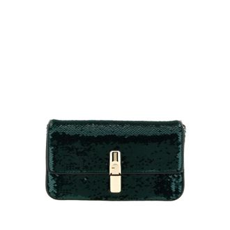 Furla Femme, Sacs, Vert, Taille: ONE Size Sac bandouli&egrave;re Iride
