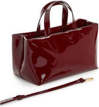 Saison 1865 Sac à main Eliot en cuir verni