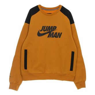 Nike Jordan Crewneck Sweatshirt mit Rippdetails - - Sport - Herren - Braun - L