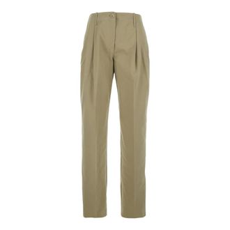 Semicouture Femme, Pantalons, Beige, Taille: 40 FR Y6So22T17 Pantalon Droit