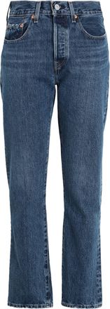 Levi's 501 CROP DARK INDIGO - FLAT FINISH