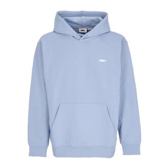 Obey Leichter Kapuzenpullover Franz&ouml;sischer Frottee - - Sweatshirts & Hoodies - Herren - Blau - XL