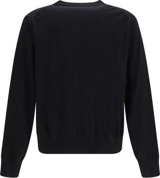 Vivienne Westwood Mens Black Cashmere Sweater Clothing