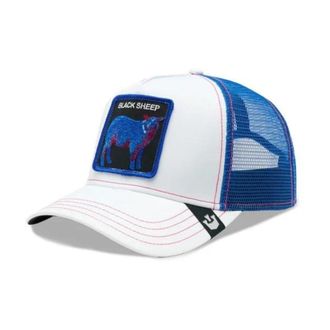 Goorin Brothers Schwarzes Schaf Baseball Trucker Cap Limited Edition - - Accessories - Damen - Wei&szlig; - ONE SIZE