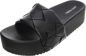 Steve Madden Femme, Chaussures, Noir, Taille: 38 EU Tongs