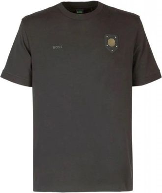 HUGO BOSS Homme, Tops, Noir, Taille: M Tee Collar