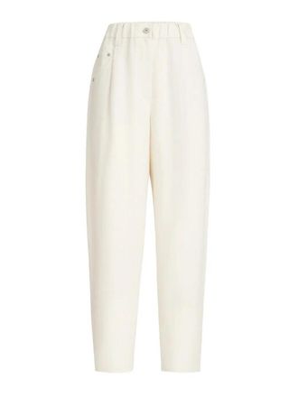 Brunello Cucinelli Casual Hose - Creme
