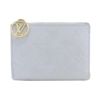 Louis Vuitton Portefeuille Vintage en Toile dOccasion - Femme - Pre-owned - Bleu - Taille: ONE Size
