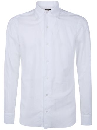 Barba Classic Cotton & Linen Shirt