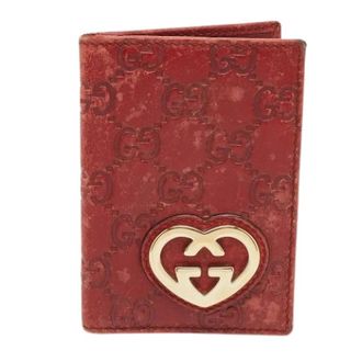Gucci Portefeuille en cuir Pre-owned - Femme - Pre-owned - Rouge - Taille: ONE Size