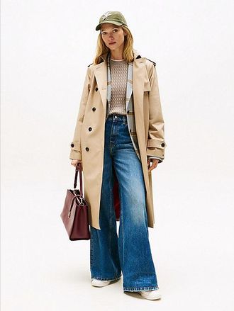 Tommy Hilfiger Trench-coat croisé ceinturé
