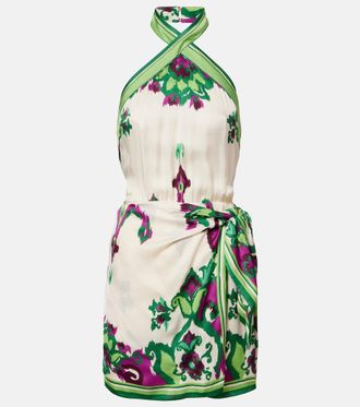 Poupette St Barth Robe Aya &agrave; imprim&eacute;