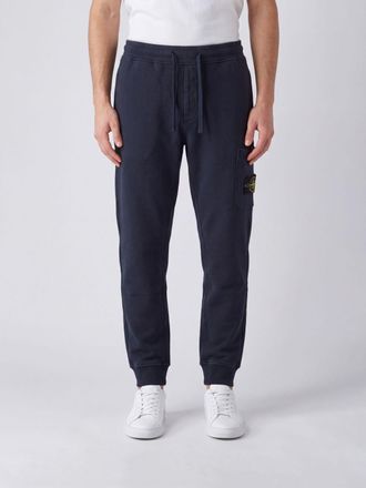 Stone Island Pantalon cargo slim fit en coton biologique avec logo