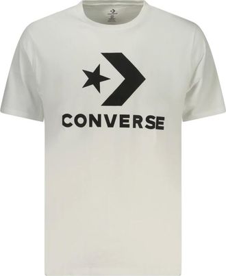 Converse Homme, Tops, Blanc, Taille: L T-shirt &agrave; Manches Courtes