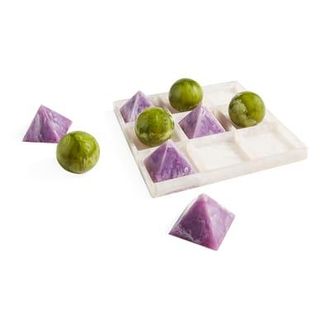 Jonathan Adler Jeu de morpion Mustique - Multicolore - Acrylique - Designer Jonathan Adler