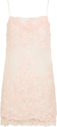 Ermanno Scervino Femme, V&ecirc;tements de nuit et de d&eacute;tente, Rose, Taille: 36 FR Mini-robe en soie