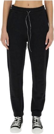 Vivienne Westwood Jogging Orb Logo Detail - Femme - Pantalons - Noir - Taille: 46 FR