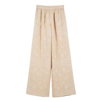 Twinset Weite Hosen - - Trousers - Damen - Beige - S
