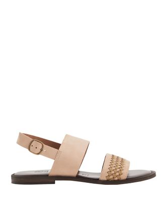 8 by YOOX LEATHER MULTI-STRAP SANDAL