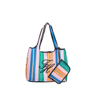 Tommy Hilfiger Sac cabas ray&eacute; &agrave; logo brod&eacute;