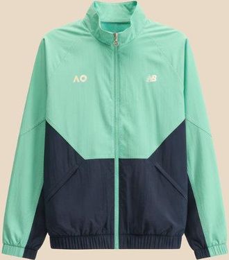 New Balance Herren Australian Open Achieve Jacket in Gr&uuml;n, Polywoven, Gr&ouml;&szlig;e XL