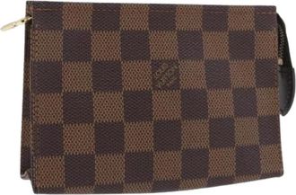 Louis Vuitton Pre-owned Poche Toilette 15 Pouch - Femme - Pre-owned - Brun - Taille: ONE Size