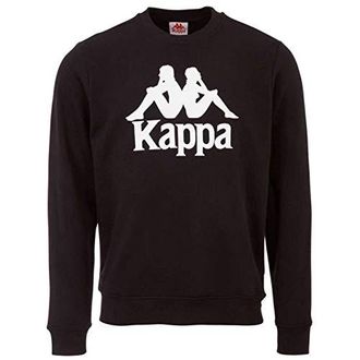 Kappa Men Sweatshirt Black 703797 194006, Gr&ouml;&szlig;e Bekleidung:L