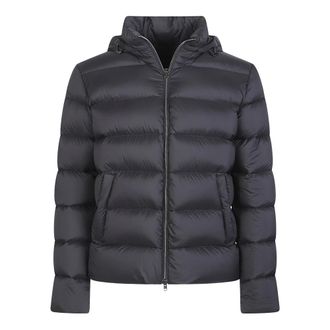 Herno Homme, Vestes, Noir, Taille: 2XL Supermatt Bomber Jacket