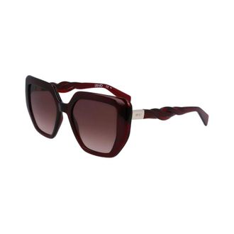 Liu Jo unisex, Accessoires, Rouge, Taille: 52 MM Lunettes Authentiques avec Qualité Premium