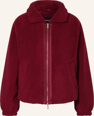 Pegador Pegador Teddyfell-Jacke Enn rot