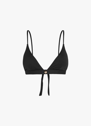 Karl Lagerfeld Haut de bikini &agrave; bouton dor&eacute;