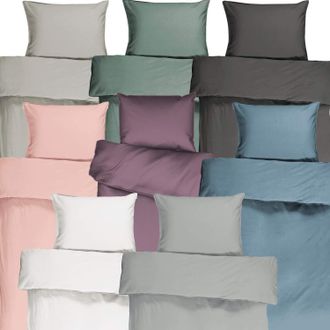 Essenza Bettw&auml;sche Guy Uni Einfarbig Baumwolle Schlicht Elegant Bunt Renforc&eacute;, Gr&ouml;&szlig;e:Zusatzkissenbezug 40x80 cm, Farbe:Pistache