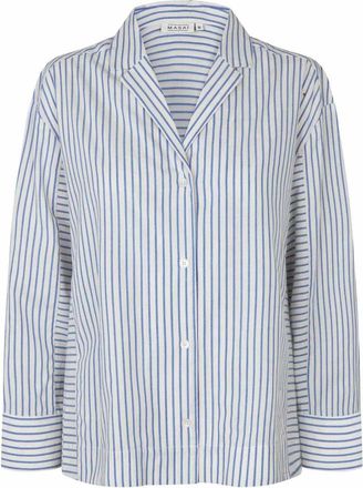 Masai Femme, Blouses et Chemises, Multicolore, Taille: 44 FR Long Sleeve Shirt