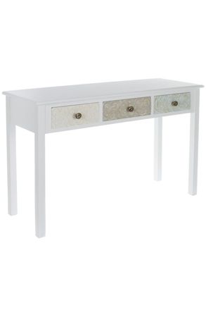 My Flair Konsole Inez mit 3 Schubladen, Couchtisch, Mehrfarbig, einzigartig