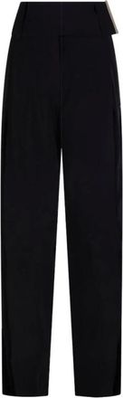 Sportmax Femme, Pantalons, Noir, Taille: 40 FR Favetta Straight Pantalons