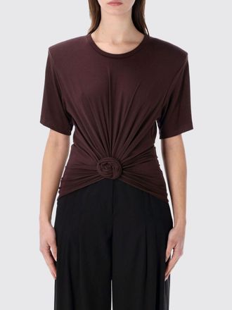 Magda Butrym T-Shirt MAGDA BUTRYM Femme couleur Marron