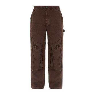 Umbro Homme, Jeans, Brun, Taille: S Shinguard Canvas Pants