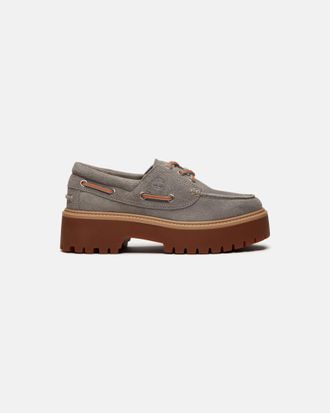 Timberland Stone Street Bootsschuh mit Plateausohle f&uuml;r Damen in Grau, Damen, Grau, Gr&ouml;&szlig;e
