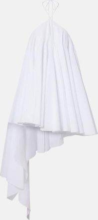 Jacquemus Minikleid Triangle aus einem Baumwollgemisch