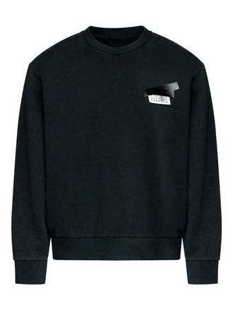 Maison Margiela sweat en coton - Noir