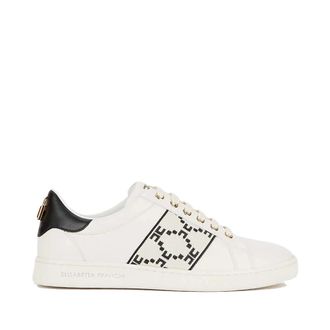 Elisabetta Franchi Jacquard Butter Sneaker - - Shoes - Damen - Wei&szlig; - 36 EU