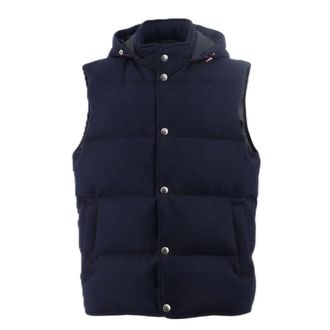 Eleventy Weste aus Nylon-Kaschmir - - Jackets - Herren - Blau - L