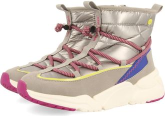 Gioseppo Damen leekang Sneaker, Silber, 32 EU